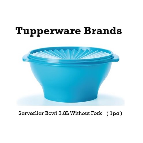 TUPPERWARE Servelier Bowl 3.8L (1pc) with Salad Fork (2pcs) OR ...