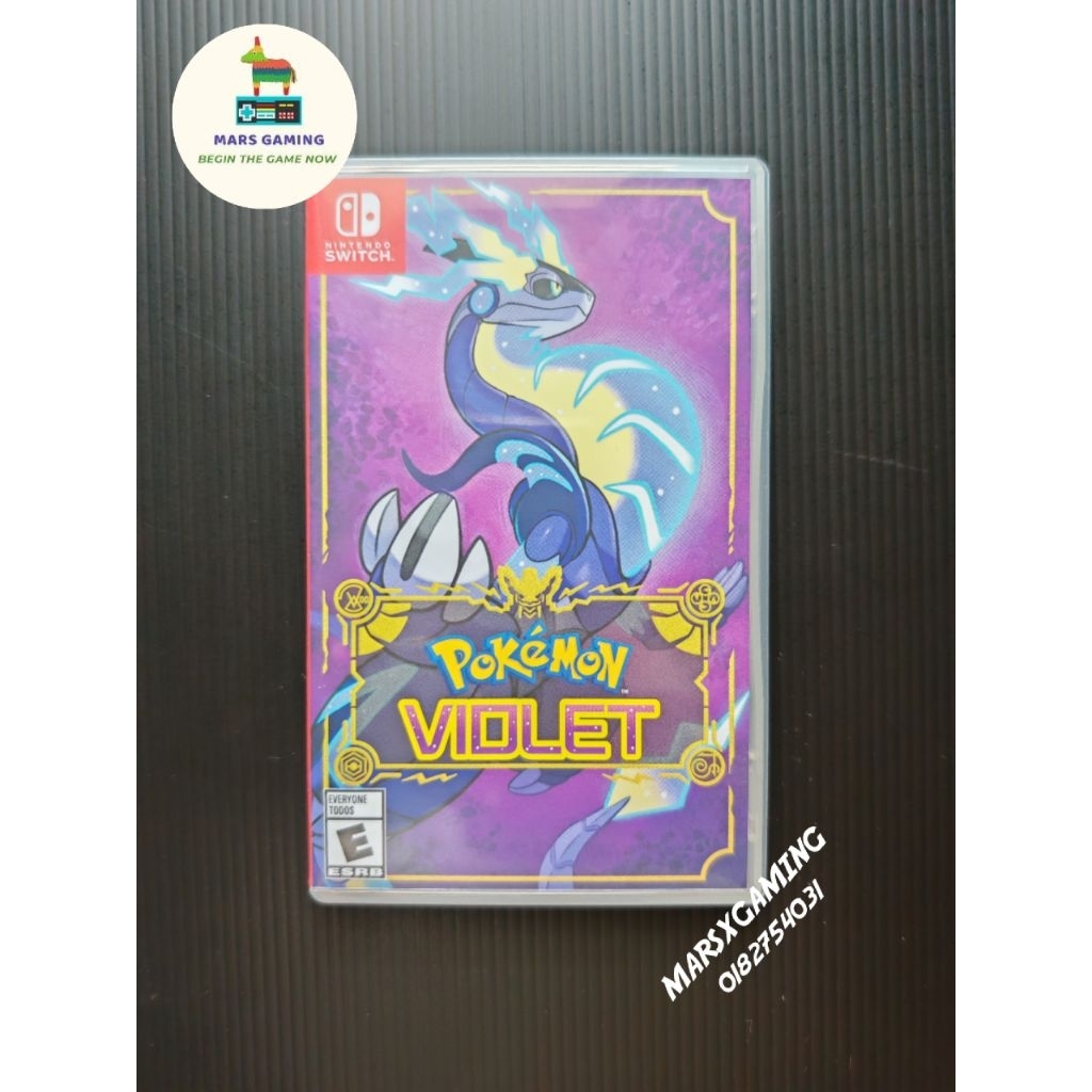 Nintendo Switch Pokemon Violet Used | Shopee Malaysia