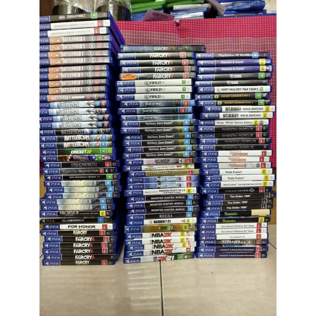 ( Used ) PS4 physical game disc | Shopee Malaysia