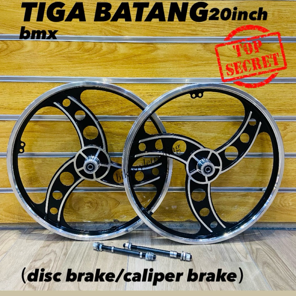 ALLOY SPORT RIM BASIKAL Budak 20inch / BMX BASIKAL RIM / sport rim tiga ...
