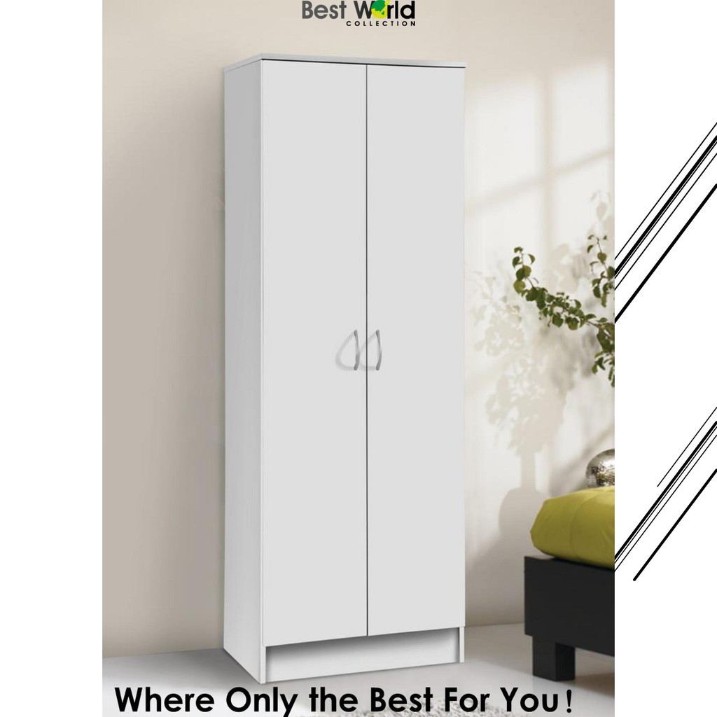 Almari Baju ~ 2 Doors WARDROBE With Hanging Space/Almari Baju Murah (RB ...