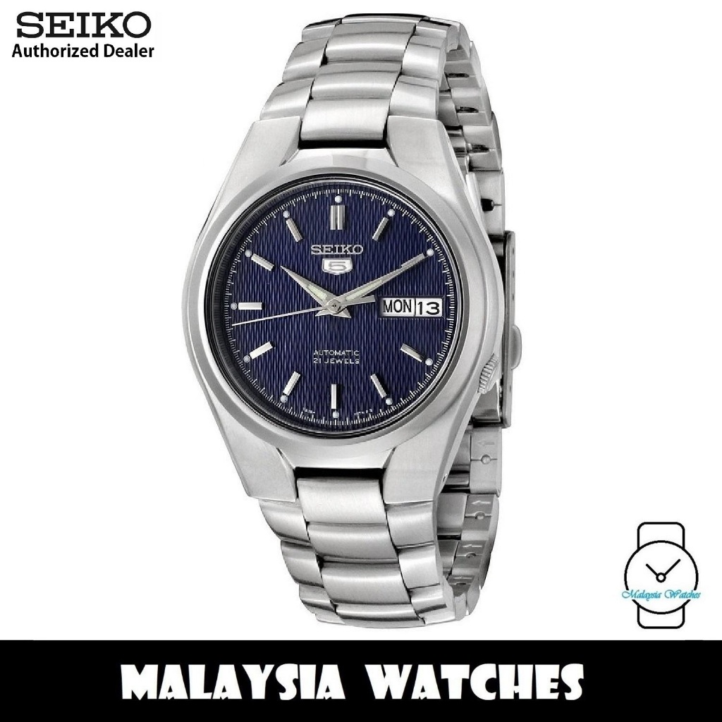 Seiko 5 SNK603K1 Automatic See-thru Back Blue Dial Stainless Steel ...