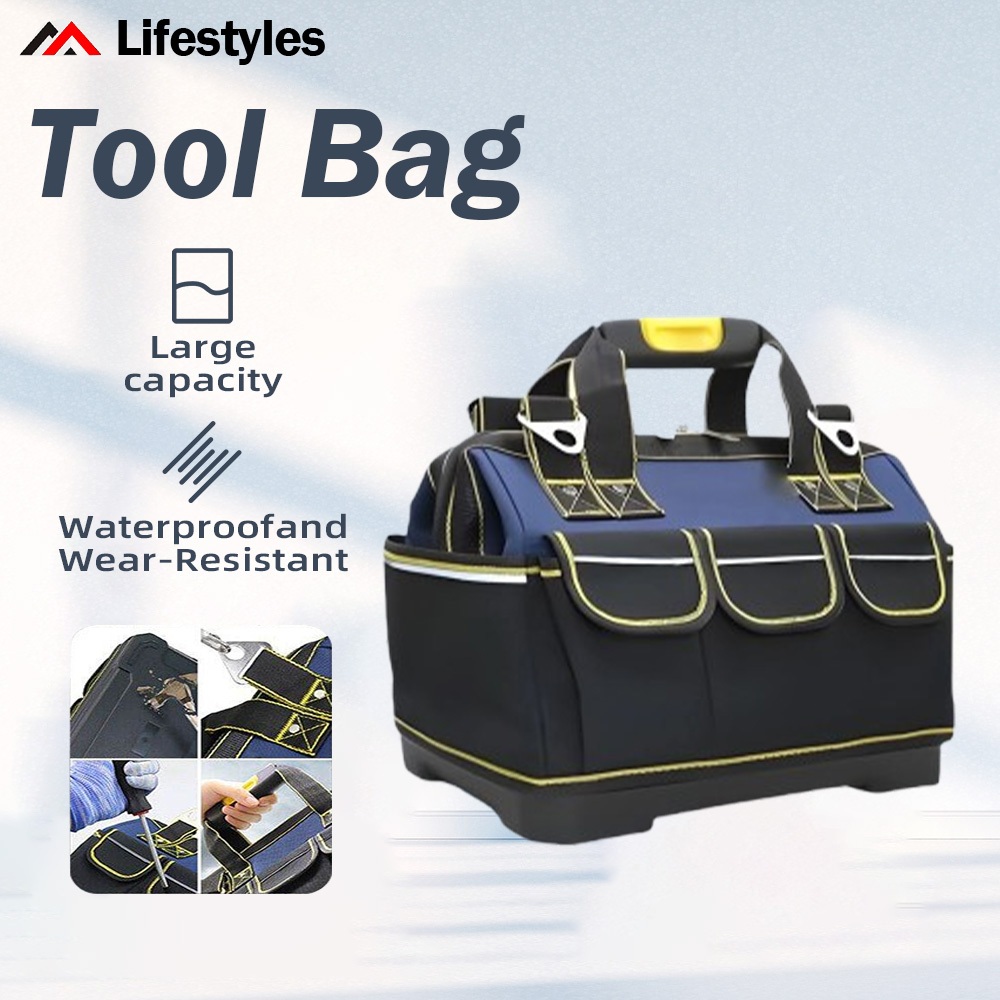 13"16 "17"18" 19" 21"ABS Tool Bag Heavy Duty Tools Bag Electrician Tool ...