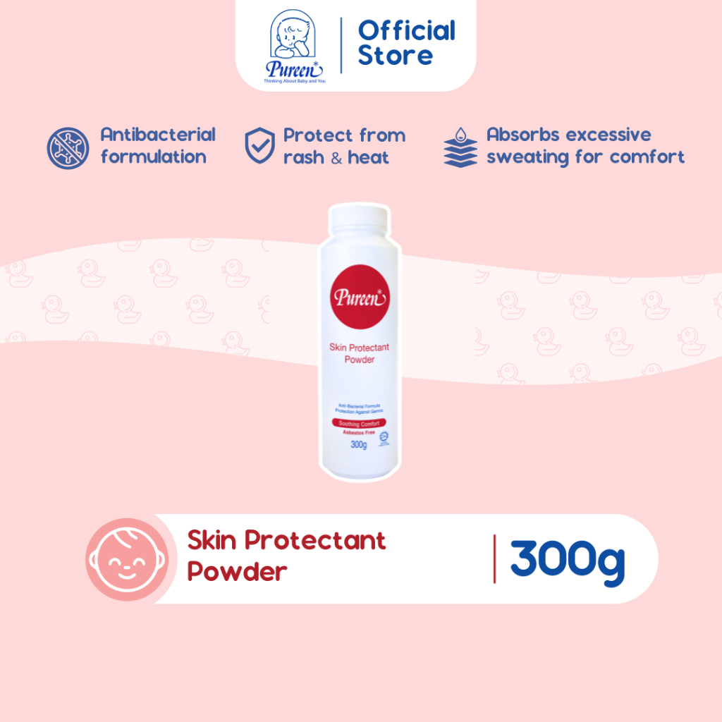 Pureen Skin Protectant Powder *AntiBacterial Formulation (300g ...