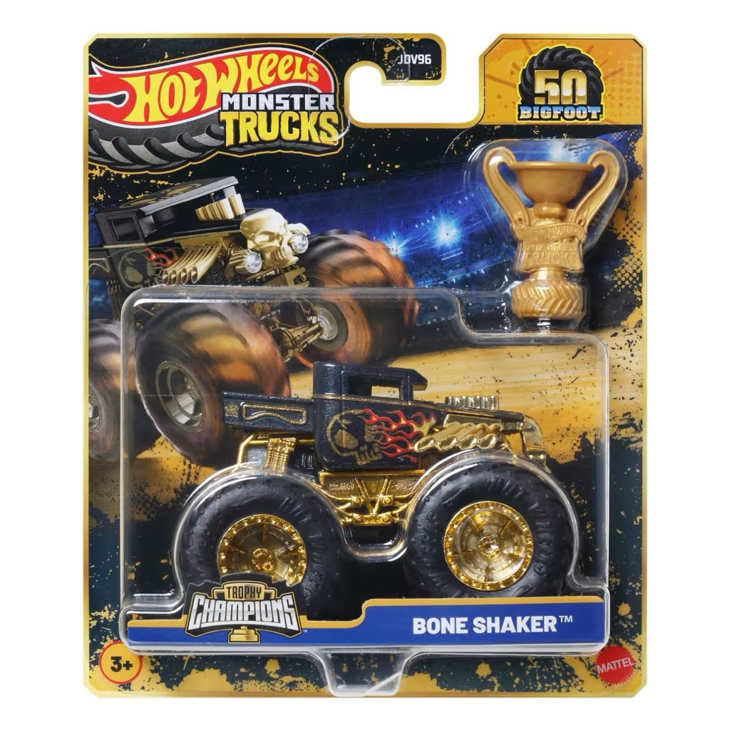 [READY STOCK] Hotwheels Monster Truck 2025 Bigfoot Trophy Champions ...