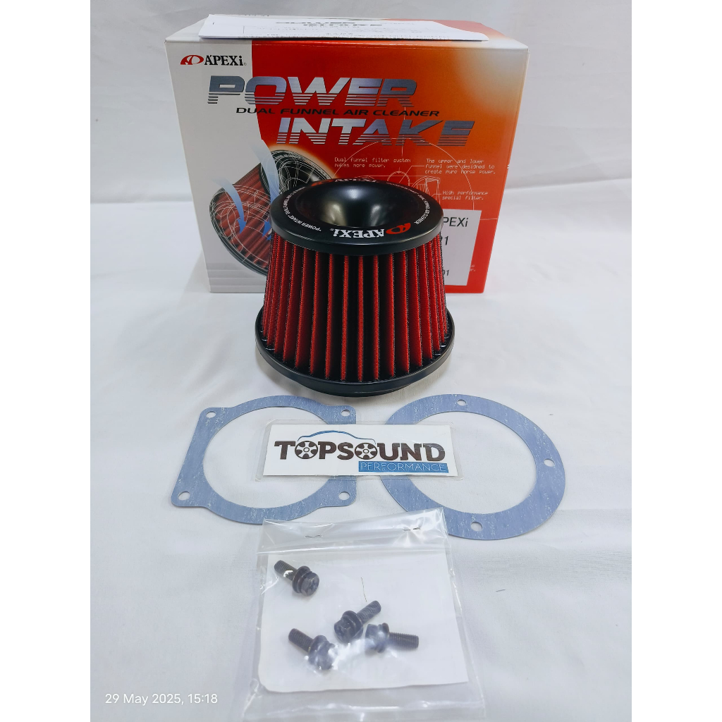 APEXI POWER INTAKE UNIVERSAL AIR FILTER (OPTIONAL : PASSWORD AP 3 INCH ...
