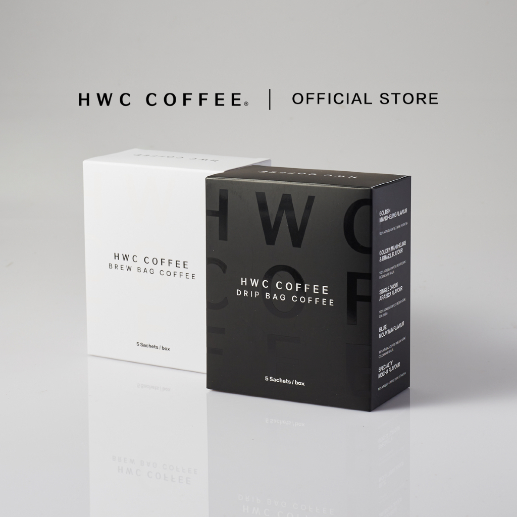 [Combo] HWC Classic Drip Bag (1's x 5 Flavors) + Brew Bag (1's x 5 ...