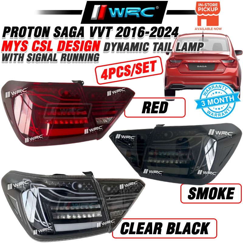 Proton Saga VVT 2016 - 2025 MYS CSL Design Dynamic Tail Lamp With ...