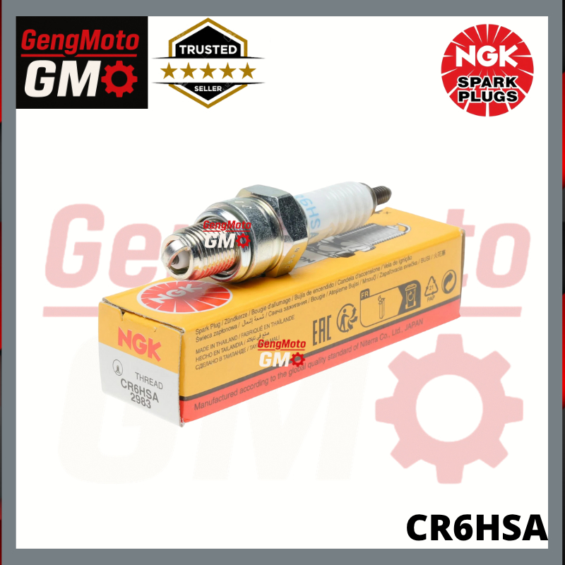 [EGO AVANTIZ / EGO SOLARIZ / EGO(S) FI] NGK SPARK PLUG STANDARD - CR6HSA | Shopee Malaysia