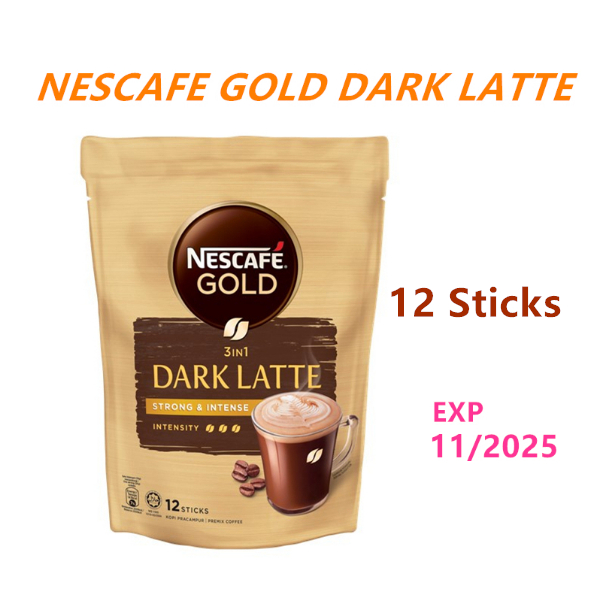 NESCAFE Gold Dark Latte 12 Sticks [EXP: 11/2025] | Shopee Malaysia