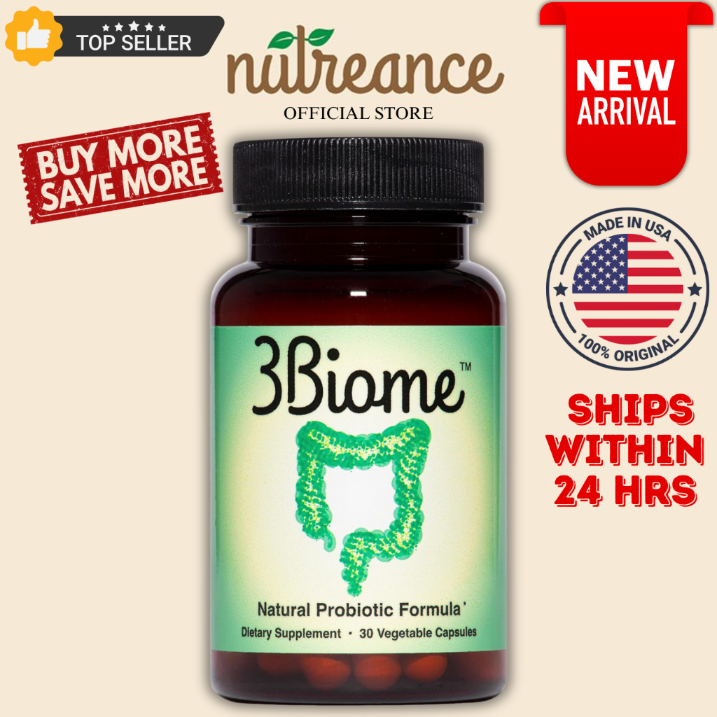 Nutreance 3Biome Natural Probiotic Formula | Shopee Malaysia