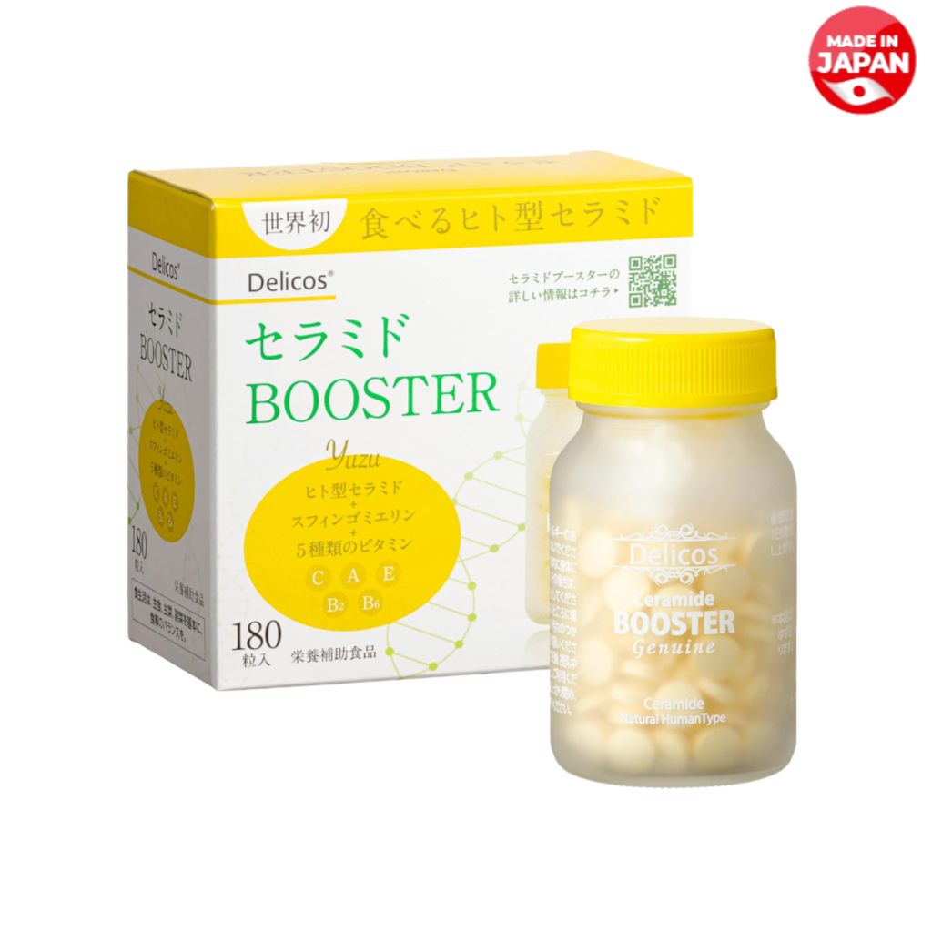 Edible Natural Human-Identical Ceramide – Delicos Ceramide BOOSTER Yuzu ...