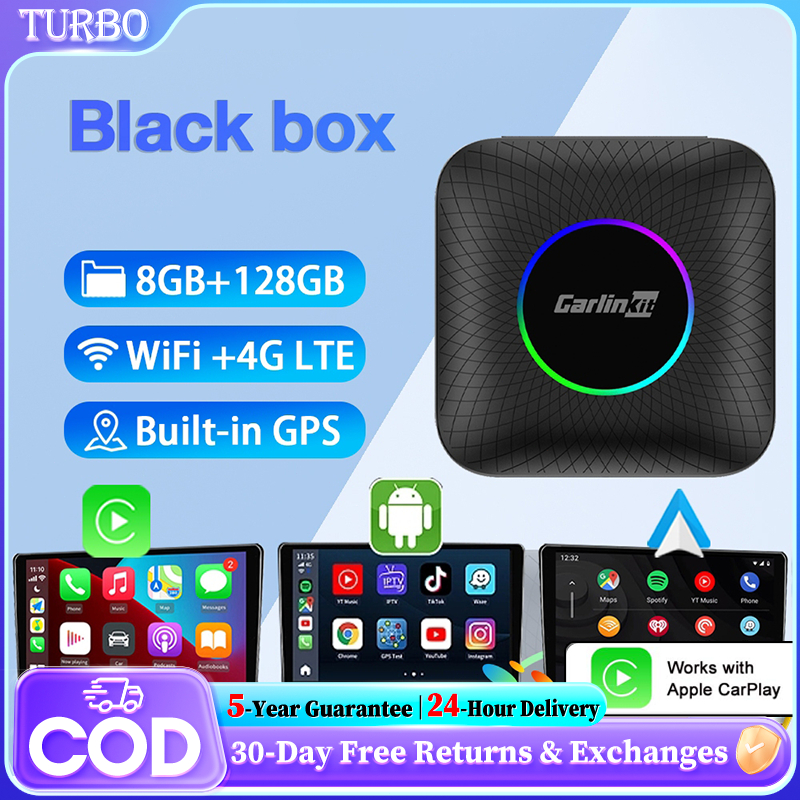 Car Ai Box CarPlay Adapter Android Video Player Android13 8Core Car Link TBox Video Players Car ...