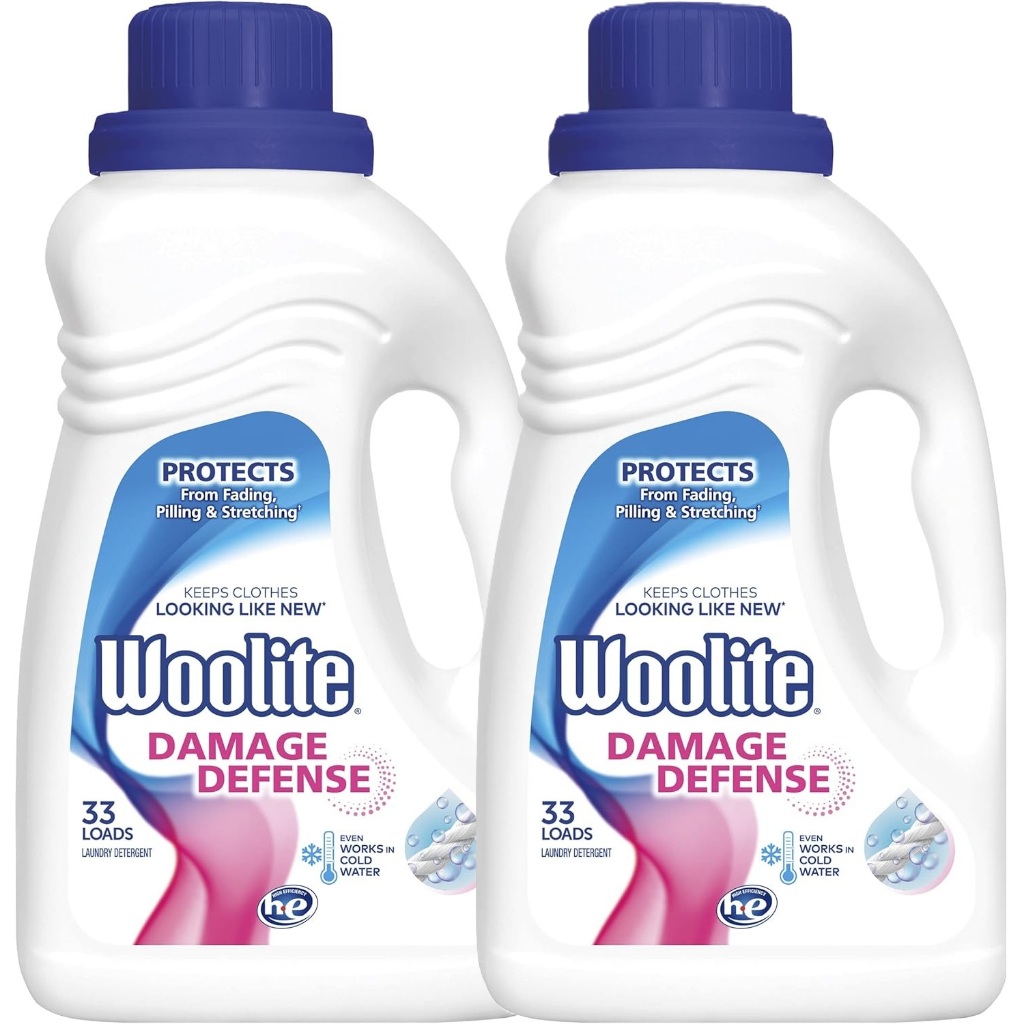 [PRE-ORDER] Woolite Damage Defense Liquid Laundry Detergent, Light ...