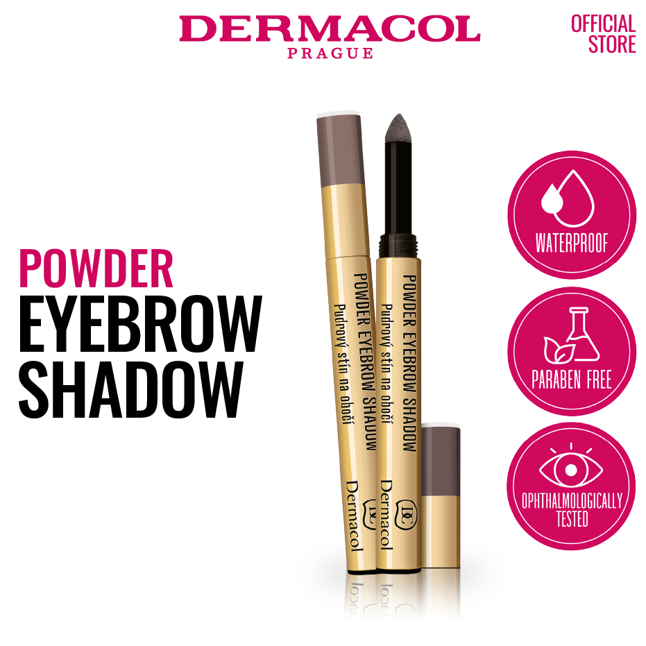 Dermacol Powder Eyebrow Shadow Contour your Eyebrows To Perfection ...