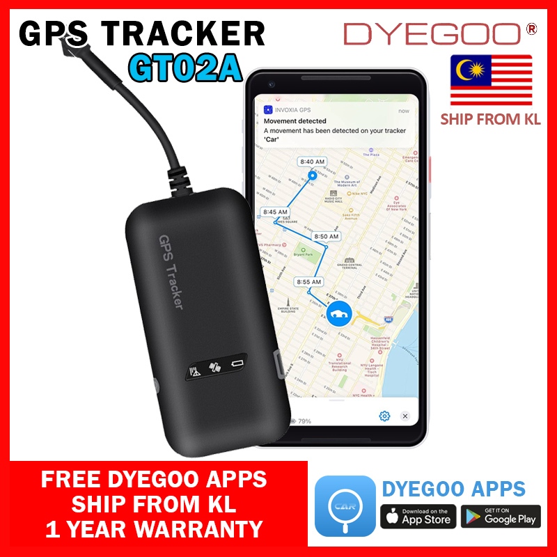[GS] GT02A Mini GPS Tracker for Vehicles, GT02A Real Time Tracker Anti ...