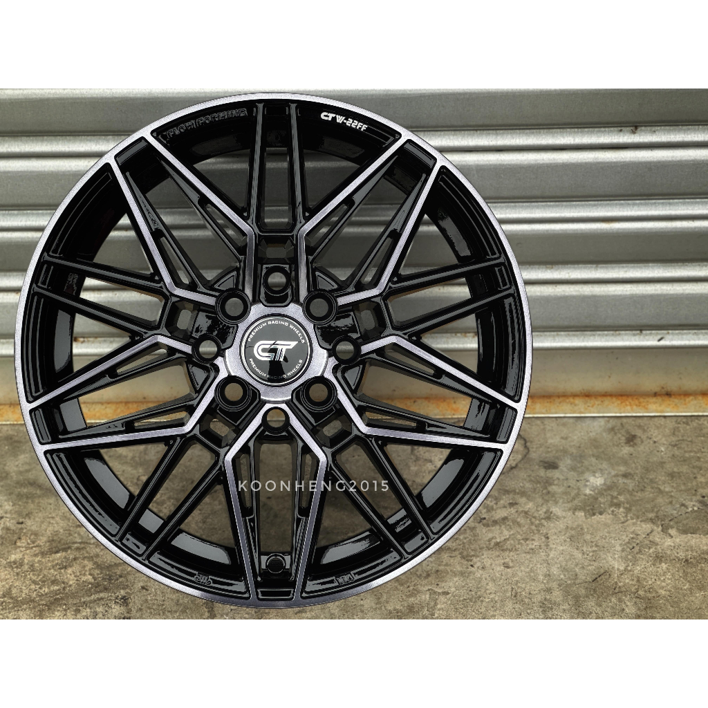 New Car Sport Rim Flow Forming 6.2KG CT PREMIUM WHEELS 15x6.5J 8x100 ...