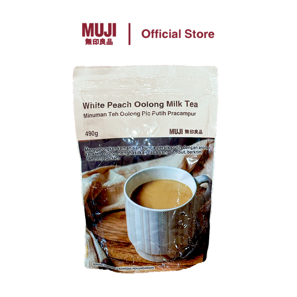 [NEW ARRIVALS] MUJI White Peach Oolong Milk Tea | Shopee Malaysia