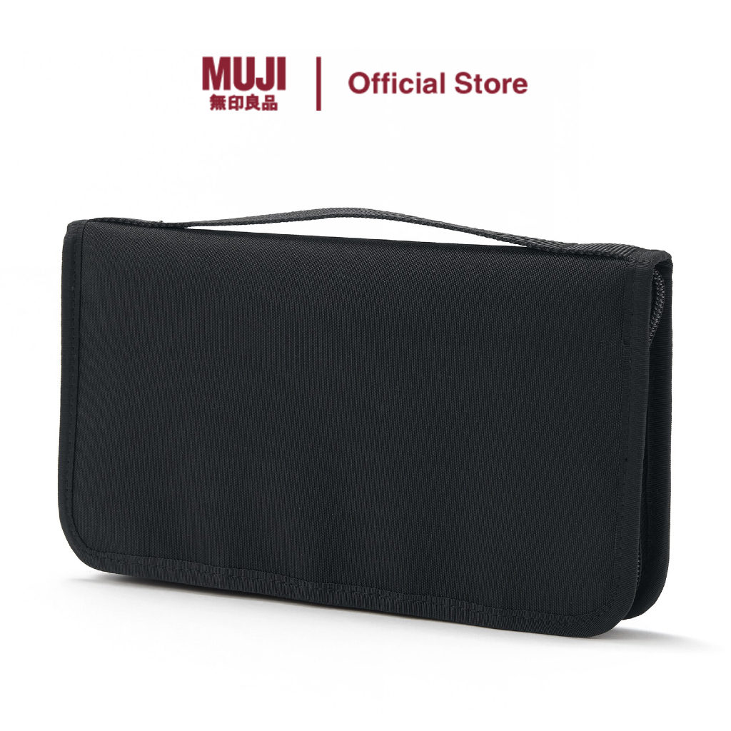 MUJI Polyester Passport Case With Pocket | Shopee Malaysia