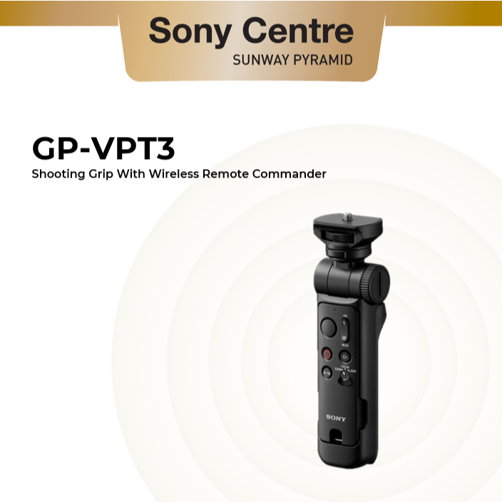 SONY GP-VPT3 | Shooting Grip With Wireless Remote Commander | Shopee Malaysia