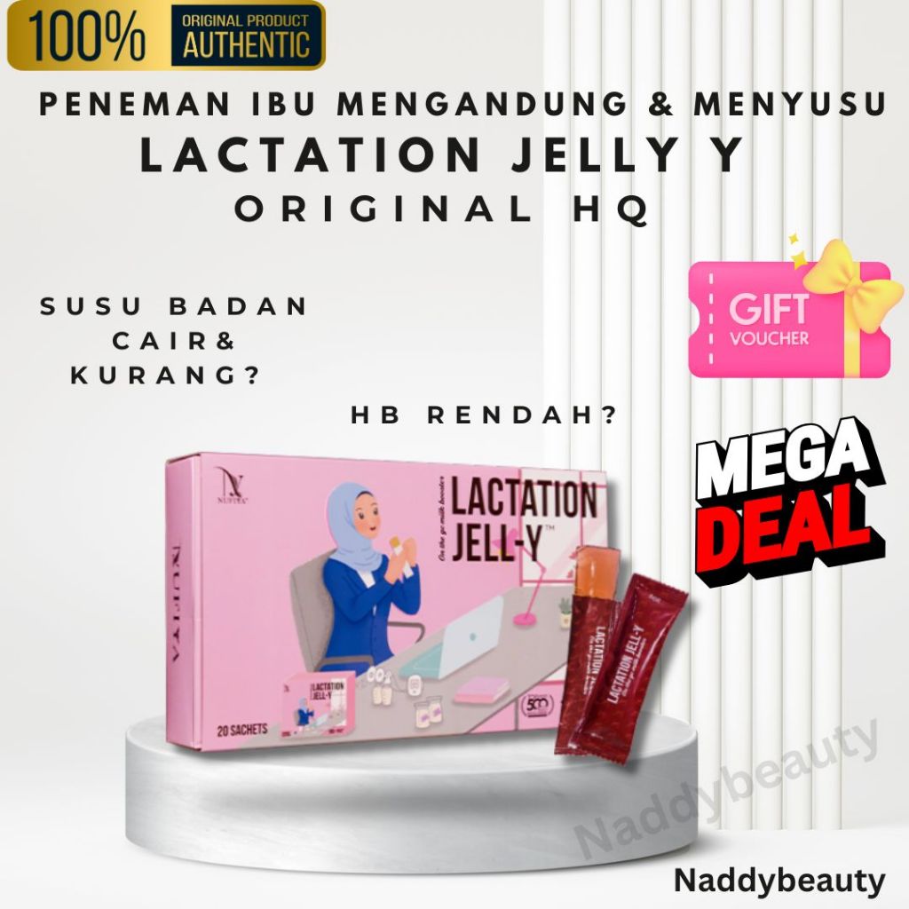 ORIGINAL HQ | Nufiya Lactation Jelly Nufiya Milk Booster Milk Booster ...