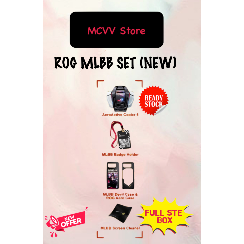 ASUS MLBB SET (NEW) /ASUS ROG 6D Phone (256 GB) SOLD | Shopee Malaysia