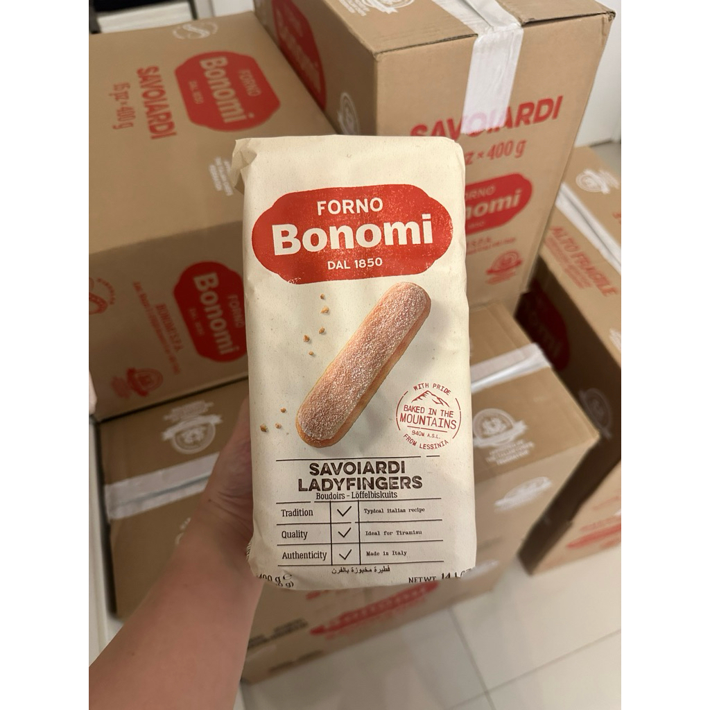 READY STOCK | Forno Bonomi Lady Finger Biscuits Savoiardi Ladyfingers ...