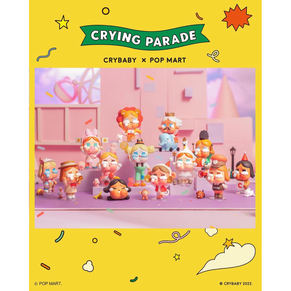 CRYBABY Crying Parade Series CRYBABY哭娃巡游系列 | Shopee Malaysia