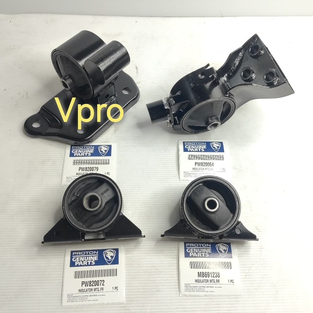 (4PCS) PROTON WAJA GEN2 CAMPRO PERSONA ENGINE MOUNTING SET | Shopee ...