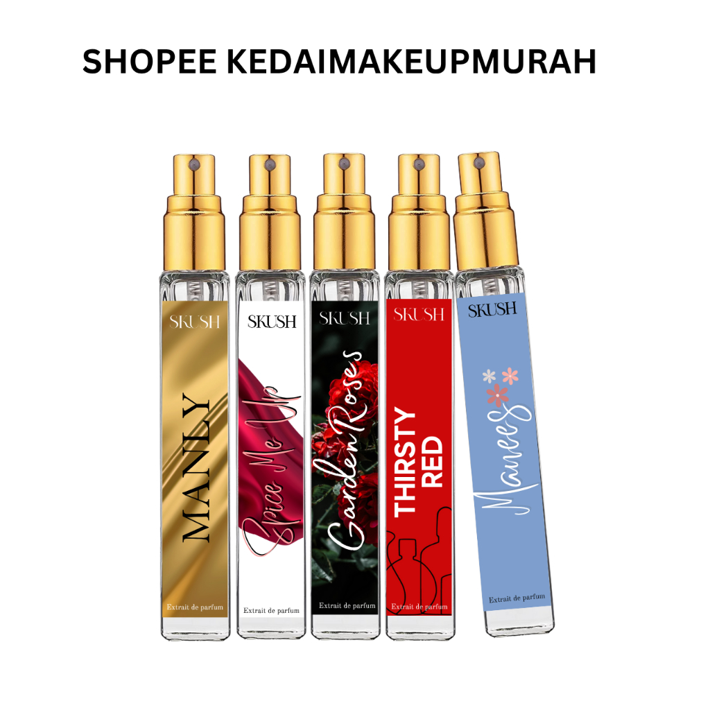 [ SKUSH PERFUME ] 10ML Perfume For Women Man Viral Grade Parfum ( GRADE ...