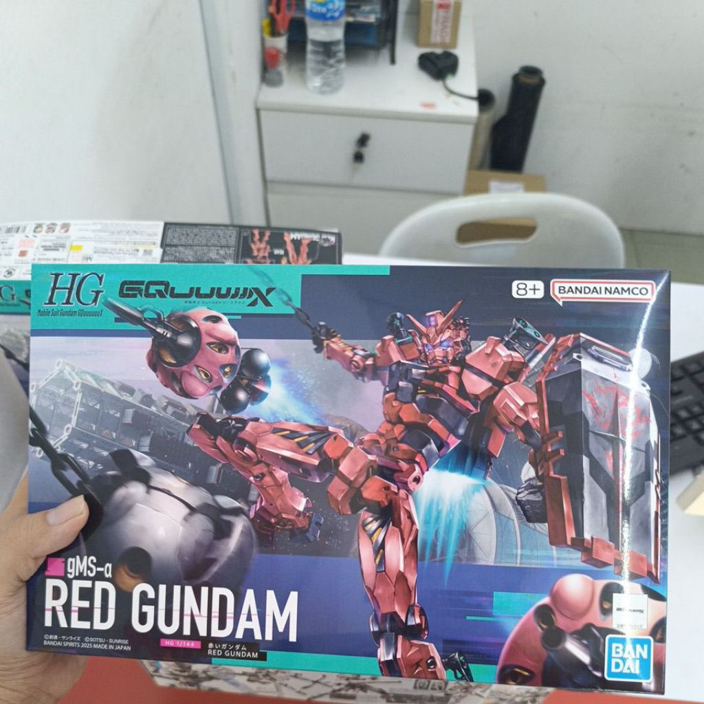 【Ready Stock】 Bandai HG - Red Gundam - Mobile Suit Gundam GQuuuuuux - 1 ...