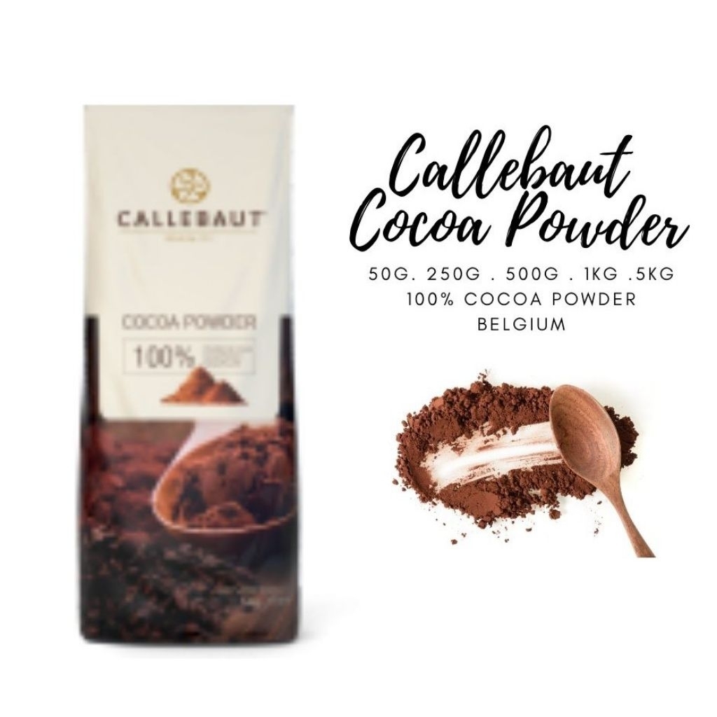 Callebaut Cocoa Powder 100% Cocoa Powder Repacking 100gm, 250gm, 500gm ...