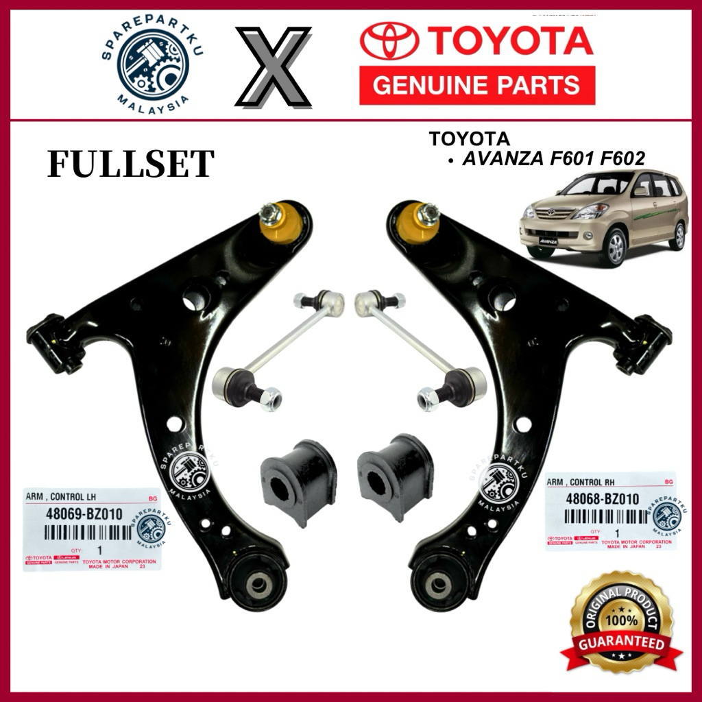 TOYOTA JAPAN!!! TOYOTA AVANZA F601 F602 (2003-2010) FRONT LOWER ARM ...