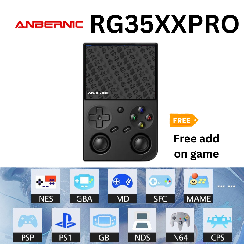 🇲🇾🔥Anbernic RG35XXPRO Game Console Retro 3.5-inch IPS 64bit Sistem H700 ...