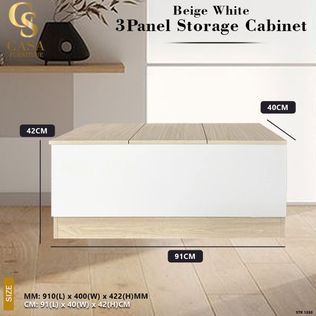 CASA HOME Storage Cabinet / Kabinet Simpanan / Multifunction Folding ...