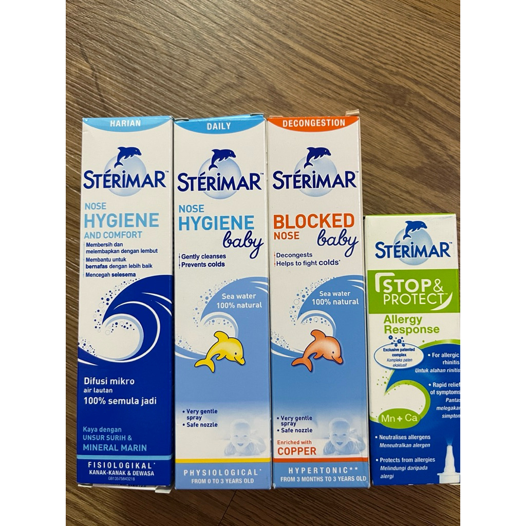 Sterimar Blocked Nose series blocked nose baby/ Hygiene Baby/Allergy ...