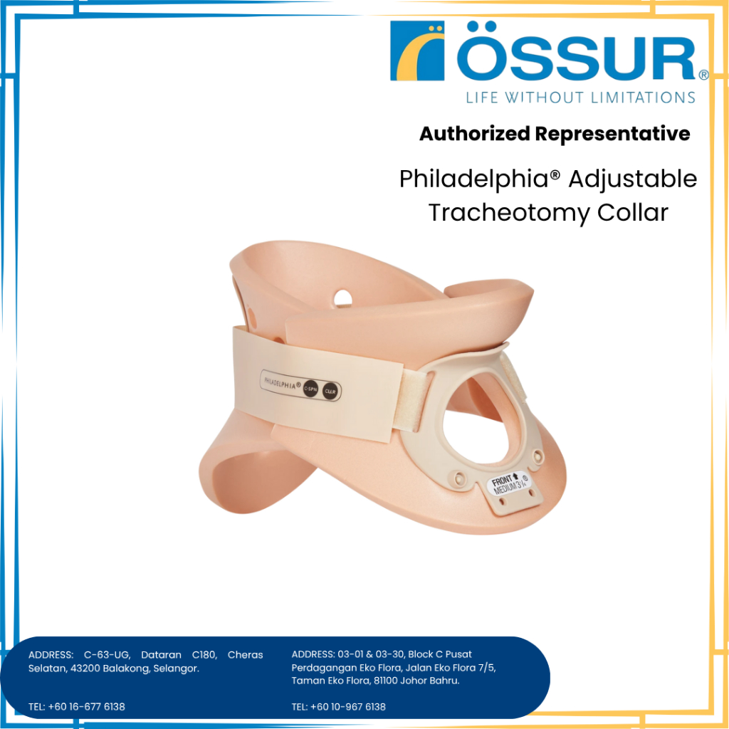 Ossur Philadelphia® Adjustable Tracheotomy Collar | Shopee Malaysia