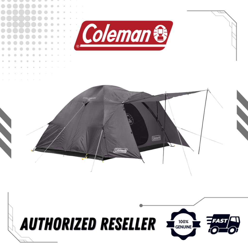 Coleman JP Cross Dome 270 (Charcoal) Original | Shopee Malaysia