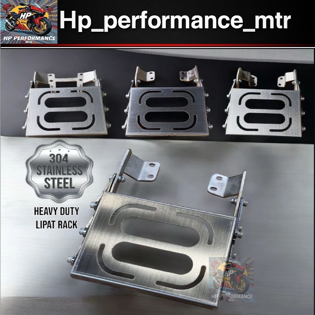 TEBAL PARAM MONORACK LIPAT STAINLESS STEEL CNC Y15ZR Y16ZR LC135V1-V7 ...