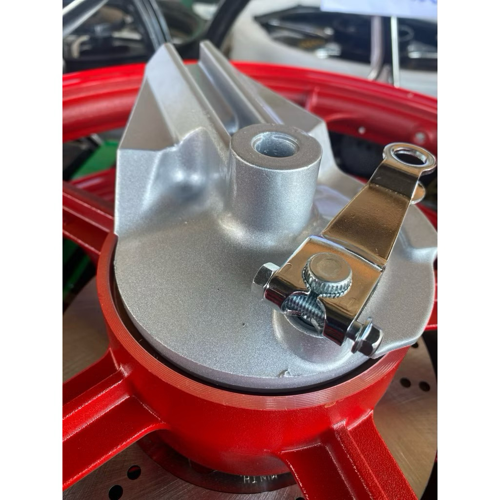 AR80 HUB BREK CUSTOM PNP EX5 DREAM(STD DREAM SIAP POTONG WARNA SILVER ...