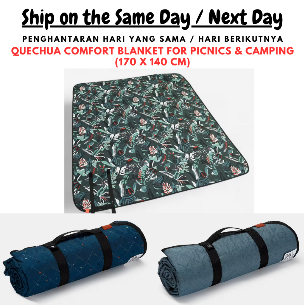 Qu3chu@ Camping Comfort Mattress / Plaid / Picnic Carpet / Karpet ...