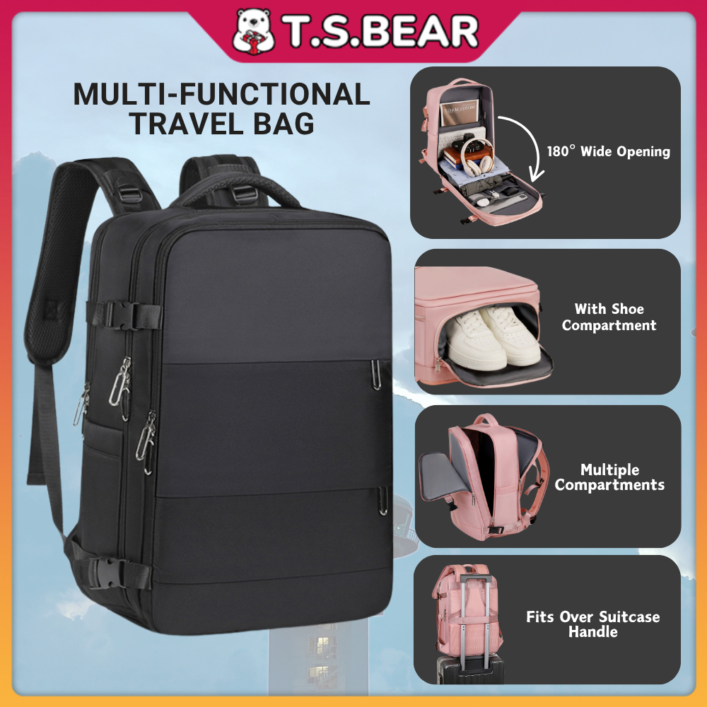 Multifunction Travel Backpack Unisex Duffel Bag Cabin Bag College Uni ...