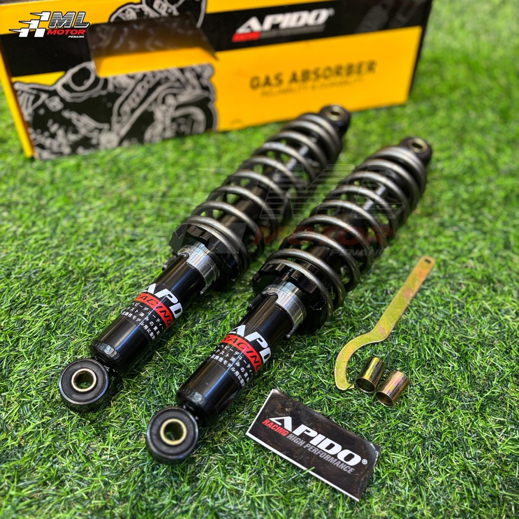 APIDO 330mm 340MM GAS ABSORBER EX5 KRISS RXZ WAVE CT100 CT115 CT110 ...