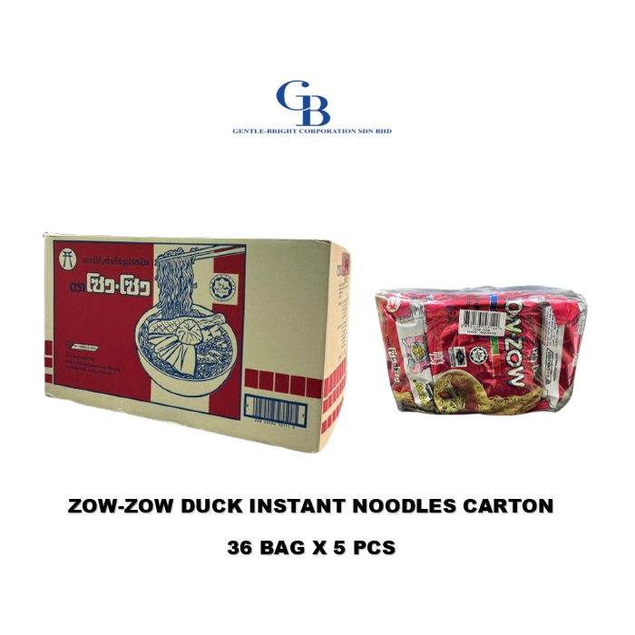 ZOW-ZOW DUCK INSTANT NOODLES CARTON (36 BAG X 5 PCS) | Shopee Malaysia