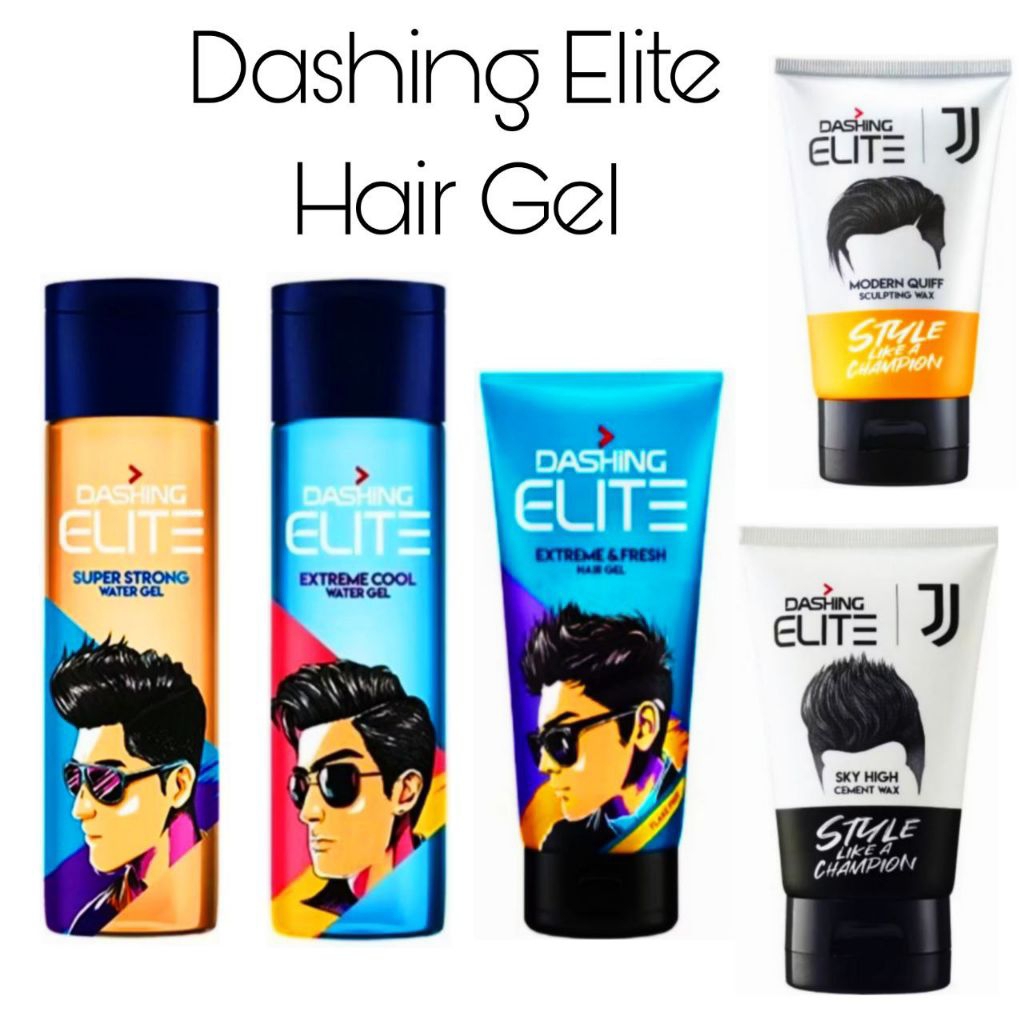 Dashing Elite Hair Gel | Edgy Water Gel | Gel Rambut | Shopee Malaysia