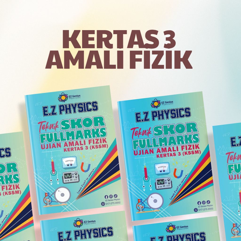 Teknik Skor Fullmarks Ujian Amali Fizik Kertas 3 SPM KSSM (DwiBahasa) Tingkatan 4 & Tingkatan 5 ...