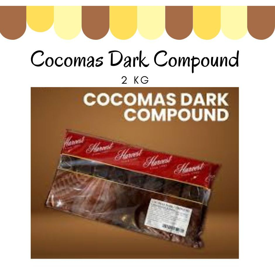 Cocomas Dark Compound 2kg / Coklat Masakan | Shopee Malaysia