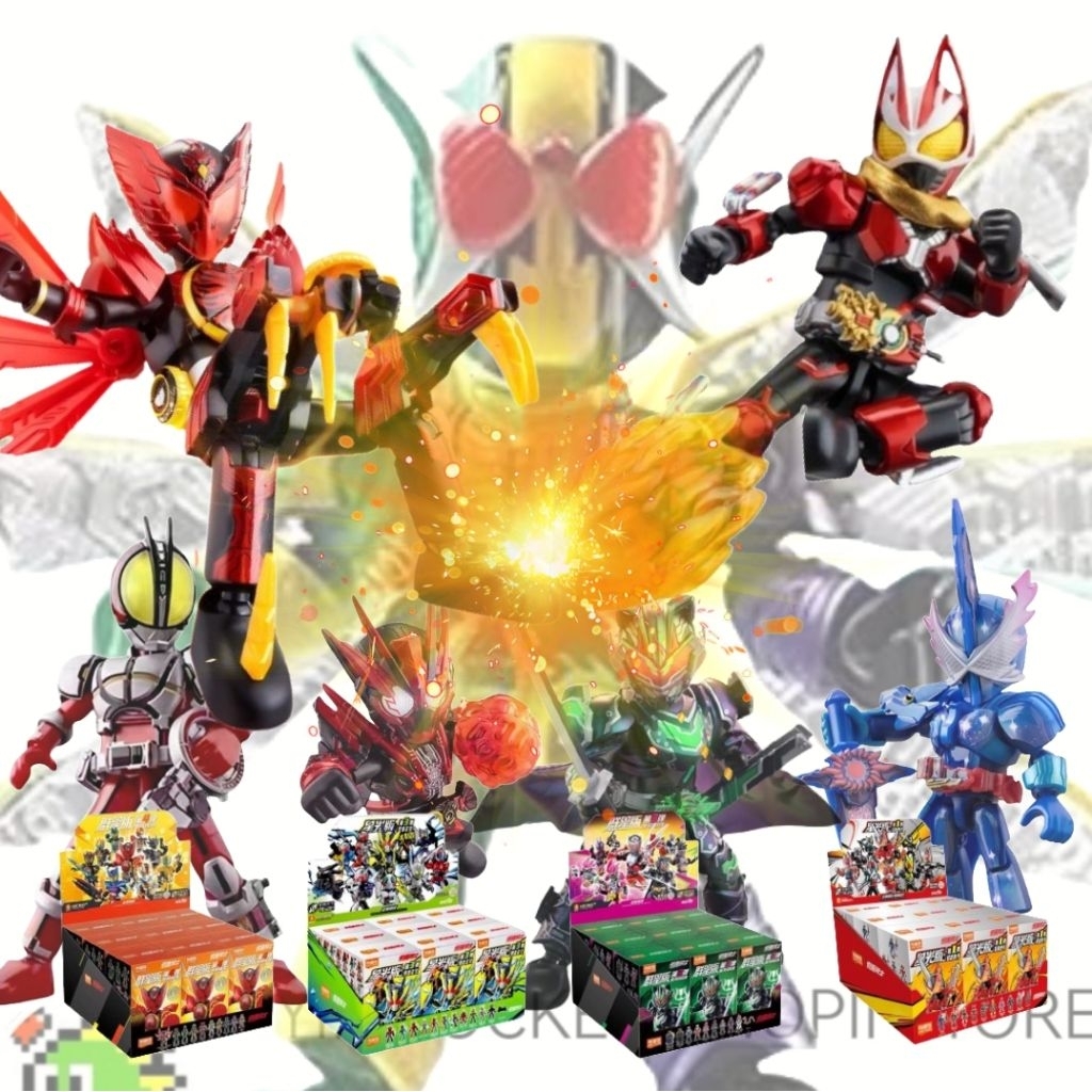 [1 SET IN SEALED NO REPEAT] BLOKEES Starlight Galaxy Masked Kamen Rider ...