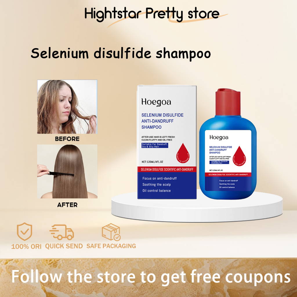 Selenium disulfide shampoo deep cleans the scalp soothes scalp itching ...