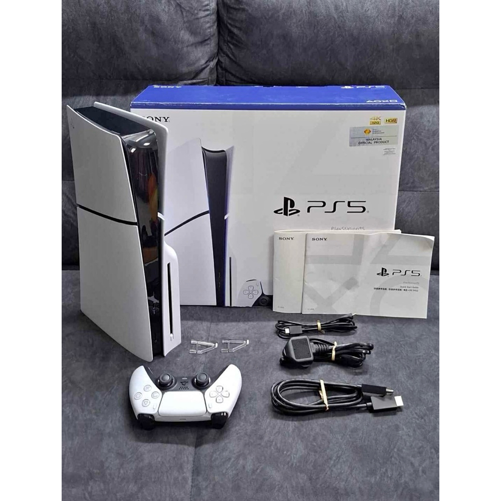 Playstation 5 ( ps5 ) Slim 1TB Disc / Digital Edition USED 3 Month+ ...
